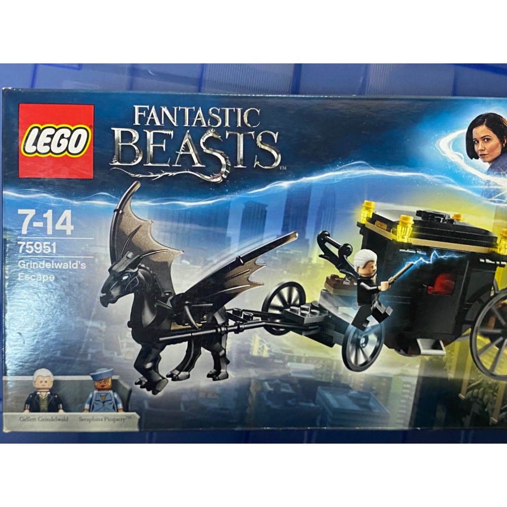 盒損 當無盒 LEGO 樂高 75951 葛林戴華的逃脫 全新 嚴重盒損 - 樂藏 - iOPEN Mall