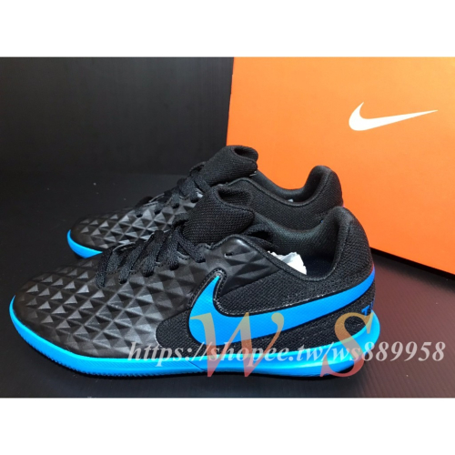 【WS】 NIKE Tiempo Legend 8 Academy IC 男 黑藍 足球鞋 AT5862-004 - WS - iOPEN Mall