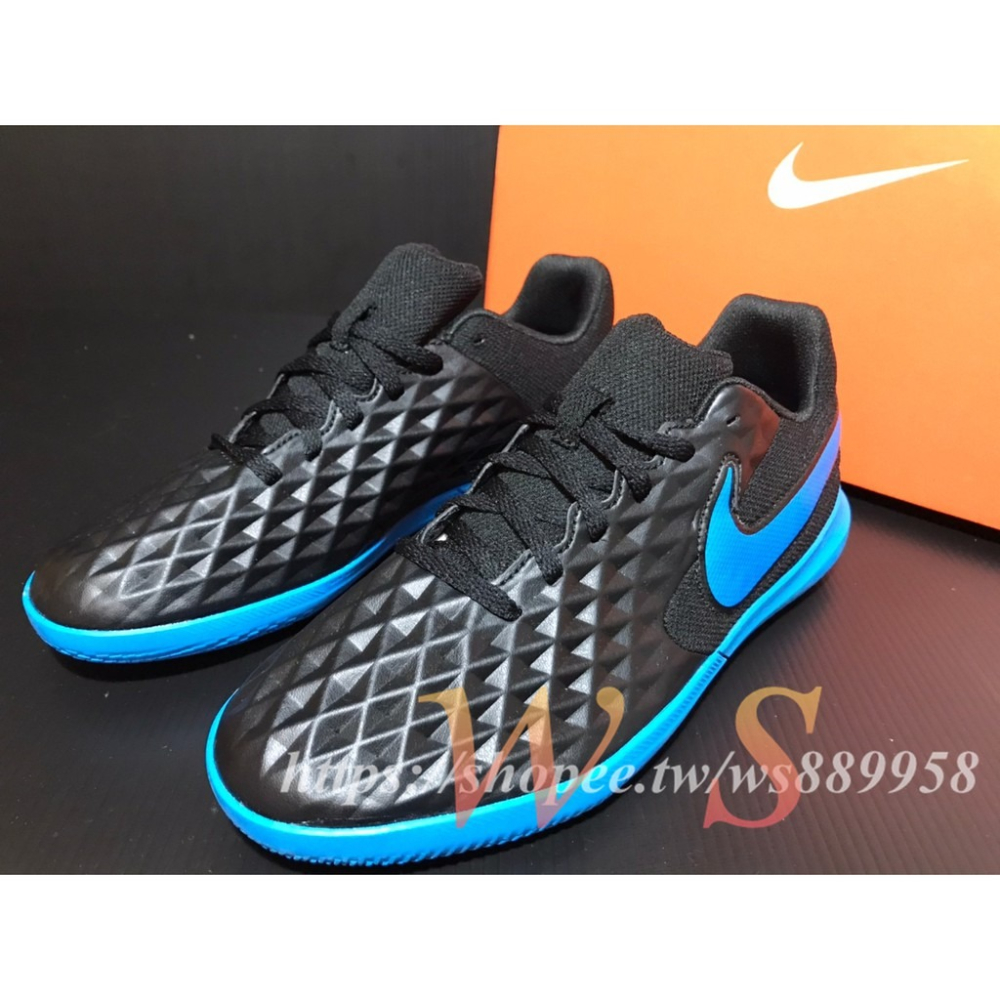 【WS】 NIKE Tiempo Legend 8 Academy IC 男 黑藍 足球鞋 AT5862-004 - WS - iOPEN Mall