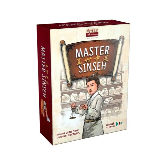 正版桌遊 蓋世中醫 Master Sinseh 簡中版 - 滿千免運正版桌遊 - iOPEN Mall