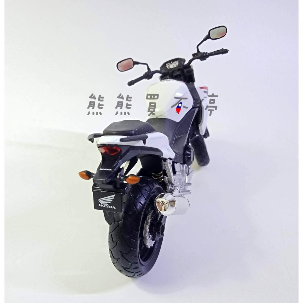 [在台現貨] 2014年 本田 Honda CB500F 白黑 1/18 仿真 合金 摩托車 重機 模型 - 熊熊買不停 - iOPEN Mall