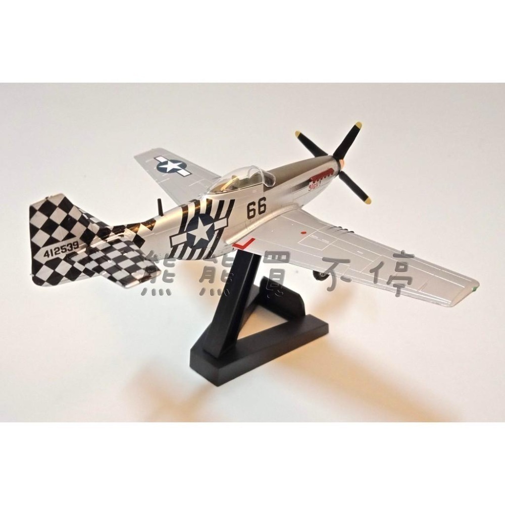 二戰名機 P-51 美國空軍 P-51K 野馬戰鬥機 P51 1/72 飛機模型 - 熊熊買不停 - iOPEN Mall