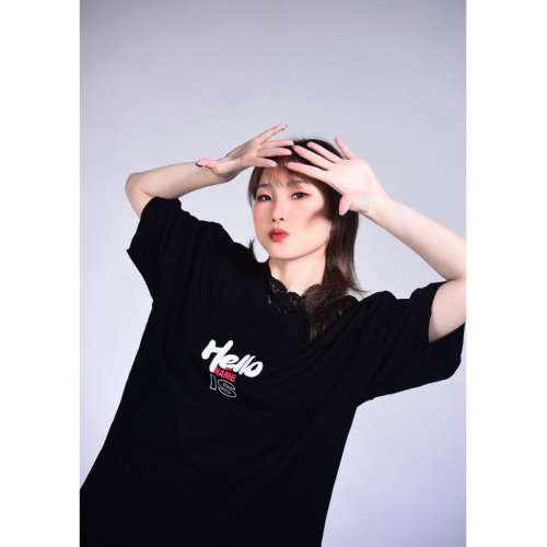 「Cream pie 奶油派」＂ Hello my name is ＂ 短tee - Cream pie 奶油派 - iOPEN Mall