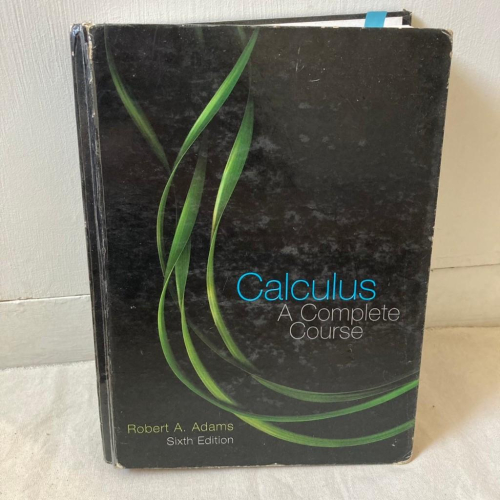 Calculus Robert A. Adams Calculus: A Complete Course 微積分 大學 - 龍貓二手書店 ...