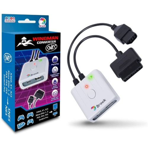 【電玩貓】BROOK Wingman SNES PS5/XBOX/NS to SFC/FC 手把控制器 轉接器 新品現貨 - 電玩貓遊戲小鋪 - iOPEN Mall