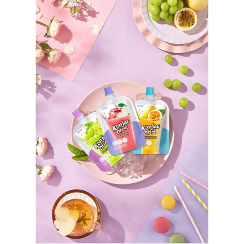 【十全特好】iOiO 超口感蒟蒻100g 蒟蒻蘋果 蒟蒻白葡萄 蒟蒻百香果 - 自在潮流 - iOPEN Mall