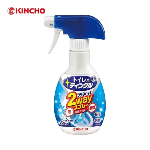 日本 KINCHO 金鳥 馬桶清潔 地板清潔 泡沫兩用 馬桶 抑菌清潔劑300ml - 家事購 - iOPEN Mall
