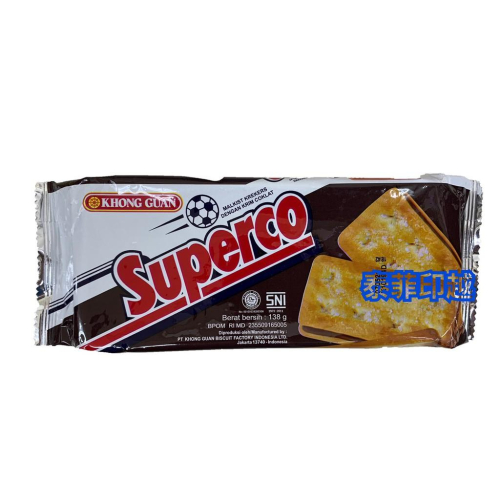 {泰菲印越} 印尼 康元 khong guan superco 巧克力夾心餅乾 138克 - 泰菲印越 - iOPEN Mall