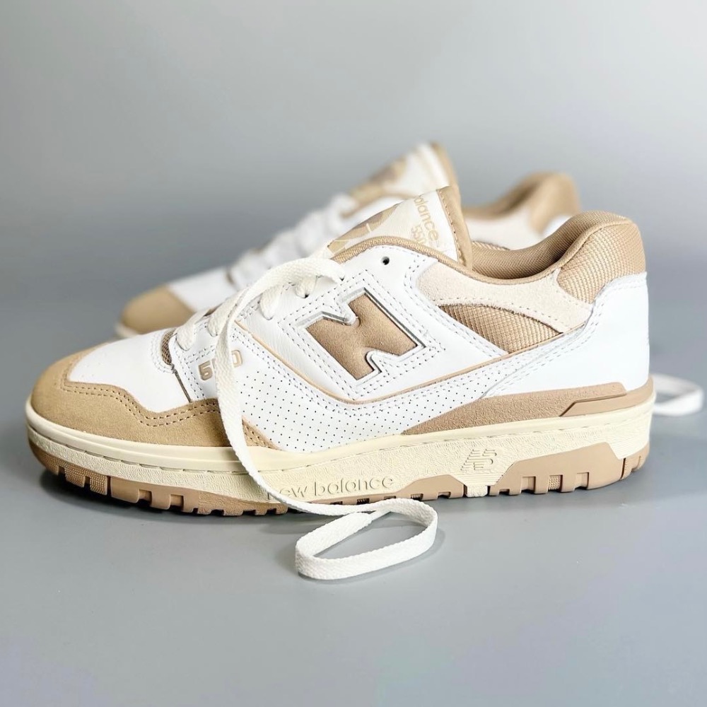 13代購 New Balance NB 550 白奶茶 男鞋 女鞋 休閒鞋 復古球鞋 IU BB550NEC-D - Thirteen ...