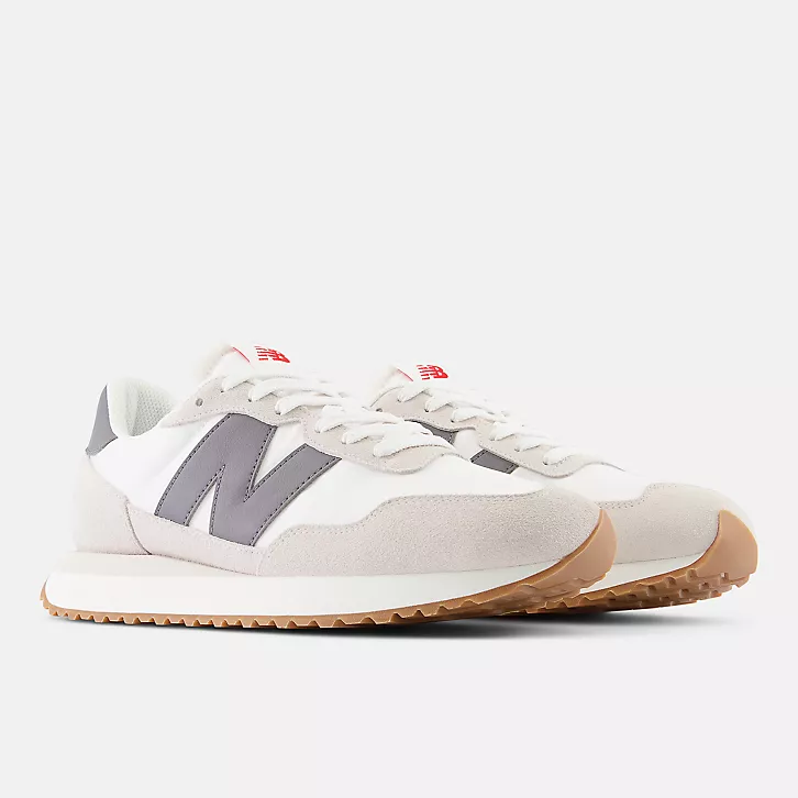13代購 New Balance NB 237 白灰 男鞋 女鞋 休閒鞋 復古慢跑鞋 IU 李知恩 MS237CT-D - Thirteen ...