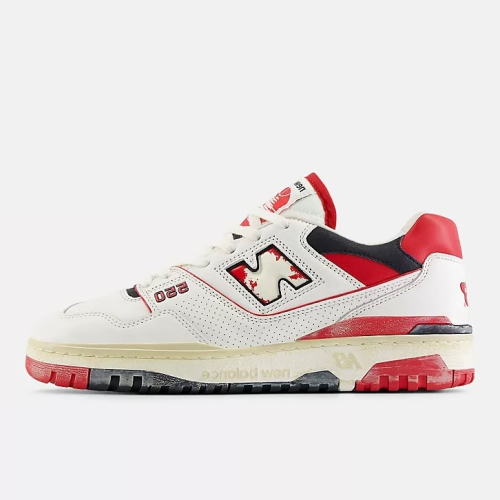 13代購 New Balance NB 550 白紅 男鞋 女鞋 休閒鞋 復古球鞋 IU BB550VGA-D - Thirteen ...