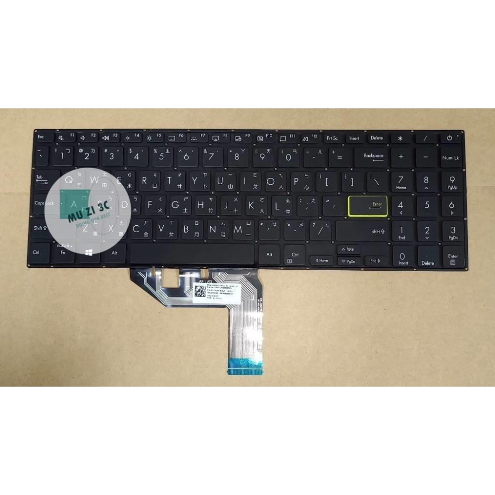 【木子3C】ASUS A513E D513I F513 F513E 筆電繁體鍵盤 全新適用 注音中文 - 木子3C-台灣出貨（3C電子零件等 ...
