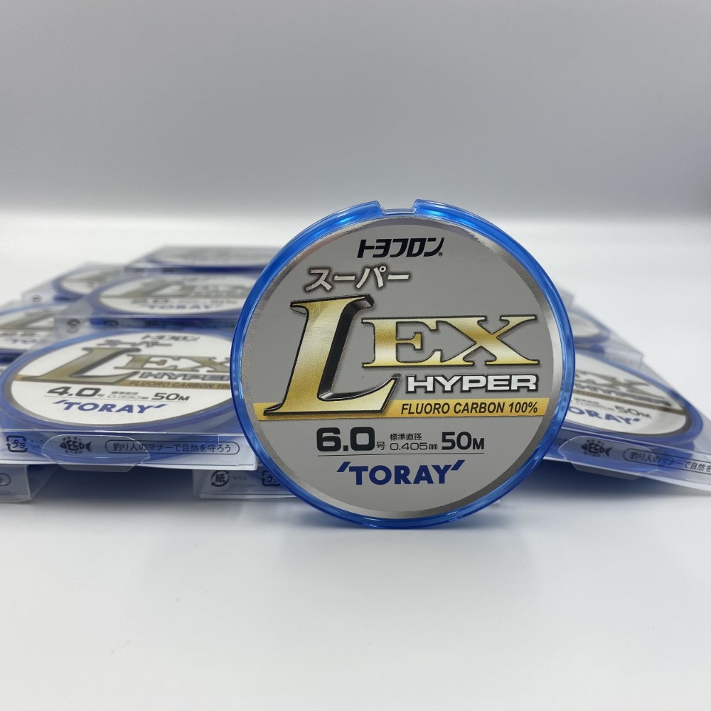 TORAY 東麗 HYPER L-EX 50M 日本製卡夢線 碳纖線 - 釣品優選