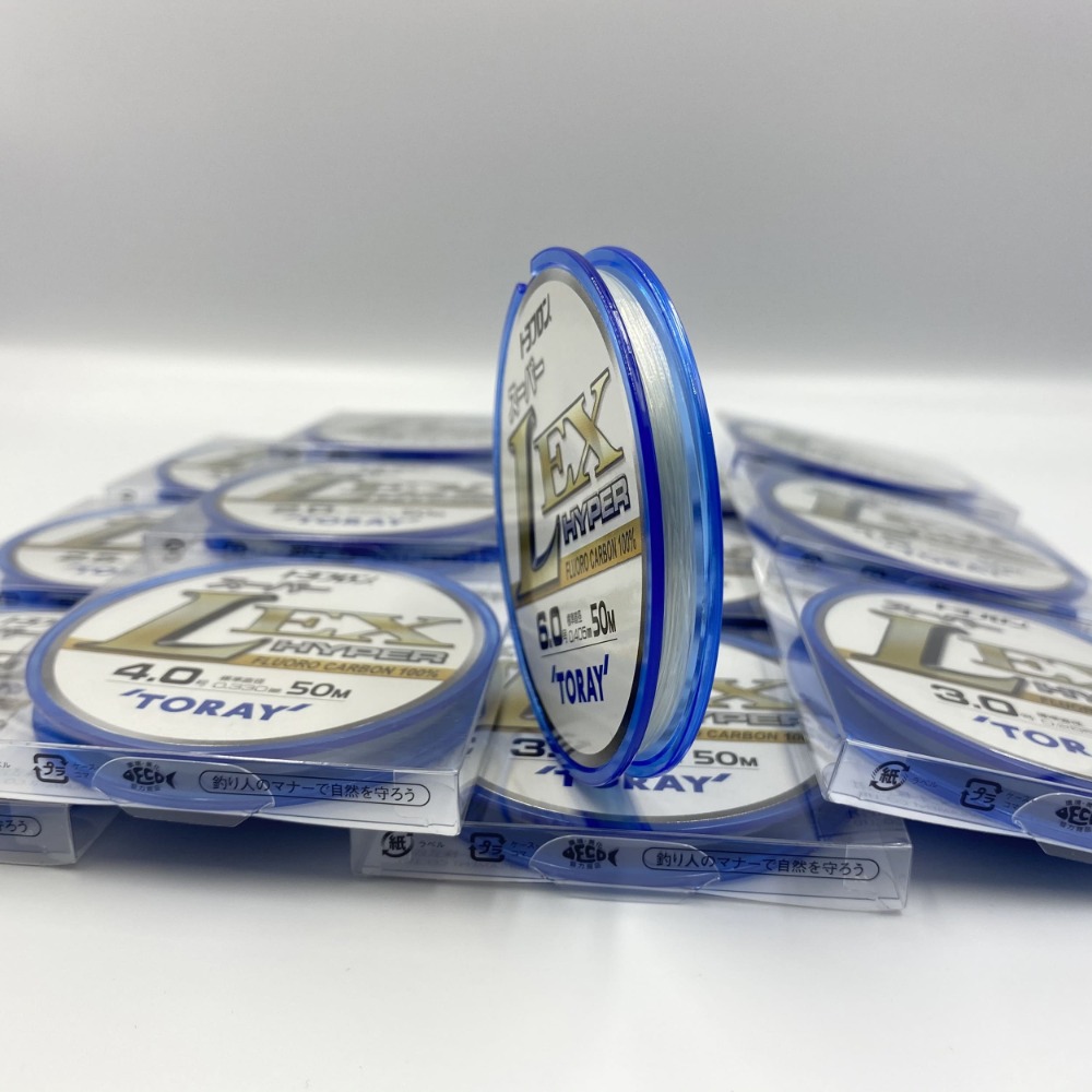 TORAY 東麗 HYPER L-EX 50M 日本製卡夢線 碳纖線 - 釣品優選