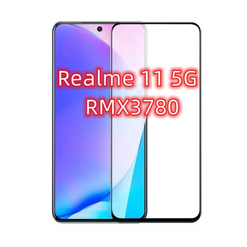 Realme 11 5G 鋼化玻璃滿版全膠滿版 Realme 11 5G 鋼化玻璃 RMX3780 玻璃貼 - 世傑手機配件 - iOPEN Mall