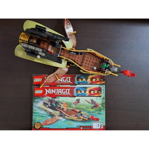 絕版 樂高 LEGO 旋風忍者 NINJAGO 70623 命運之影號 無人偶 - 喜八雜貨店 - iOPEN Mall