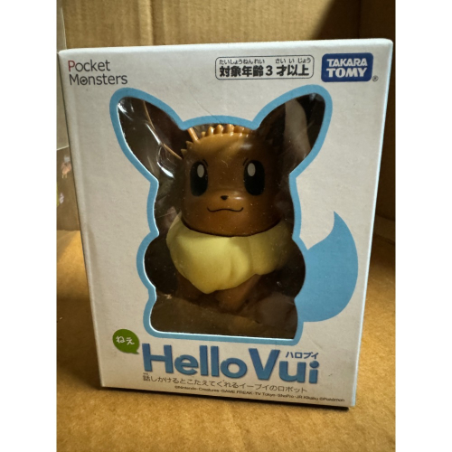Pokemon 聲光互動 精靈寶可夢 神奇寶貝 Hello Vui 伊布帶著走 - 波士大叔的玩具店 - iOPEN Mall