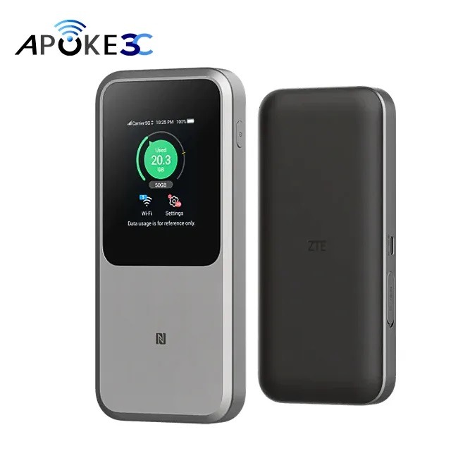 【5G分享器】ZTE U50 Pro 5G 1萬毫安培 中興 行動分享器 觸控螢幕 高電量 隨身WiFI MU5120 - Apokeshop ...