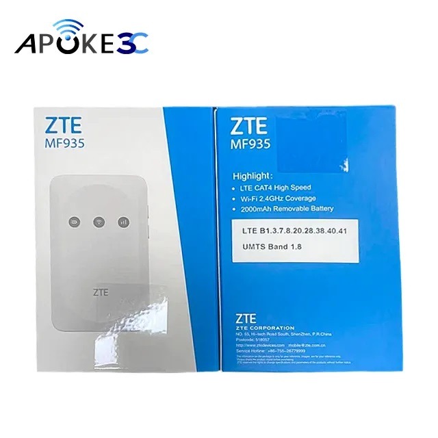 【ZTE】MF935 4G分享器 臺灣全頻 隨身WiFi 150M 行動網卡 sim卡路由器 Cat4. 無線網路 - Apokeshop ...