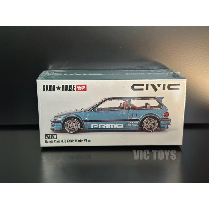 維克玩具 KHMG 126 Honda Civie (EF) Kaido Works V1| - Vic維克玩具 - iOPEN Mall