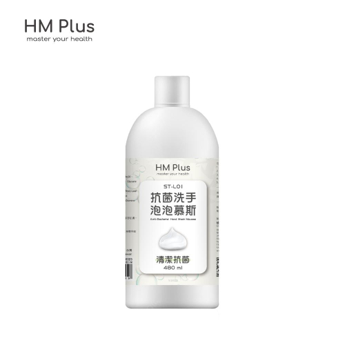 HM Plus ST-L01 抗菌洗手泡泡慕斯補充液（480 ml） - peripower 官方旗艦店 - iOPEN Mall