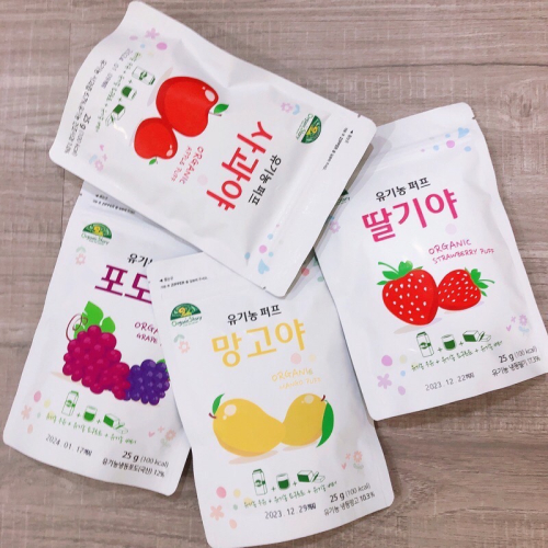 ️現貨 現貨-🇰🇷Organic Story 造型米餅-芒果/蘋果 - Nini baby 日韓寶寶米餅&零食 - iOPEN Mall
