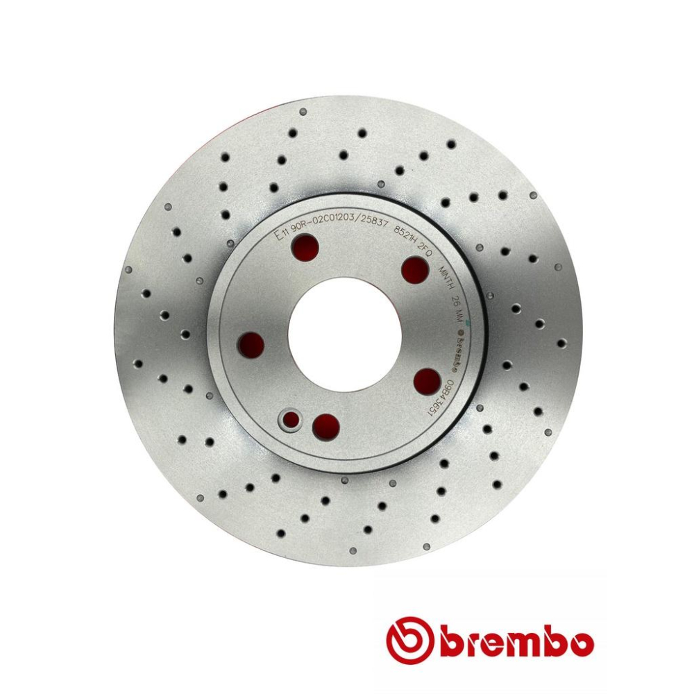 [BW汽材] BENZ W246 W242 W176 Brembo 原廠煞車碟盤 前盤 一組2片 - BW汽車材料 - iOPEN Mall