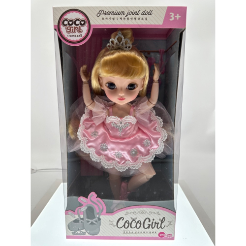 正版 COCO GIRL SHUSHU 優雅芭蕾 韓國 娃娃 芭蕾舞 - 蒙面加菲貓玩具店 - iOPEN Mall
