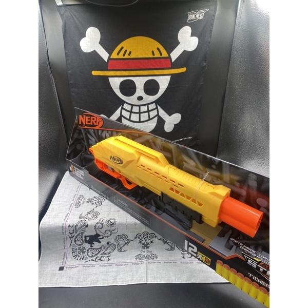 NERF 菁英 系列 雙管暴虎 散彈槍 玩具槍 氣動槍 孩之寶 白證 正版 子彈 - 蒙面加菲貓玩具店 - iOPEN Mall