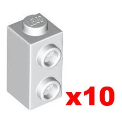 【小荳樂高】LEGO 白色 1x1x1 2/3 磚塊側帶2豆 轉向零件(10個)Brick 32952 6218841 - [小荳樂高專賣店 ...