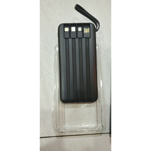 行動電源 自帶4線 10000mah - 公仔 3c 日常用品 - iOPEN Mall