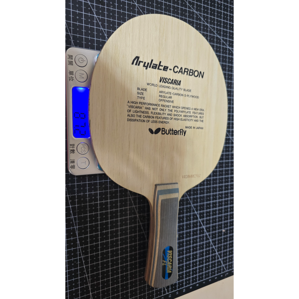 二手 蝴蝶 VISCARIA 蝴蝶王 V碼 87.1克～ 3 - 桌球拍交流 - iOPEN Mall