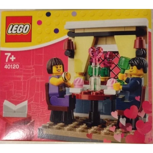 【LOG】樂高 LEGO 40120 情人節 晚餐 Valentine Dinner 節慶盒組 - LOG樂高雜貨小鋪 - iOPEN Mall