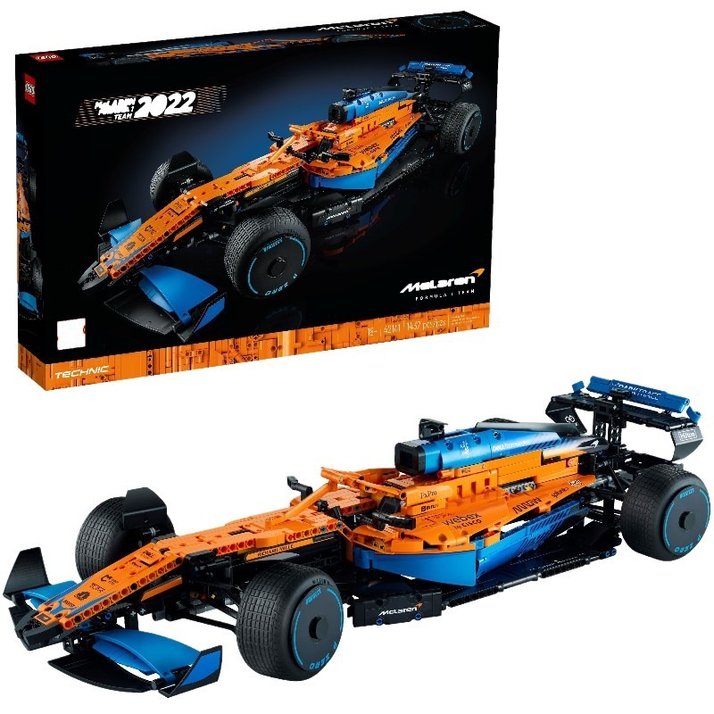 MR BRICK / LEGO 42141 McLaren Formula 1 Race Car - MISTER BRICK - iOPEN ...