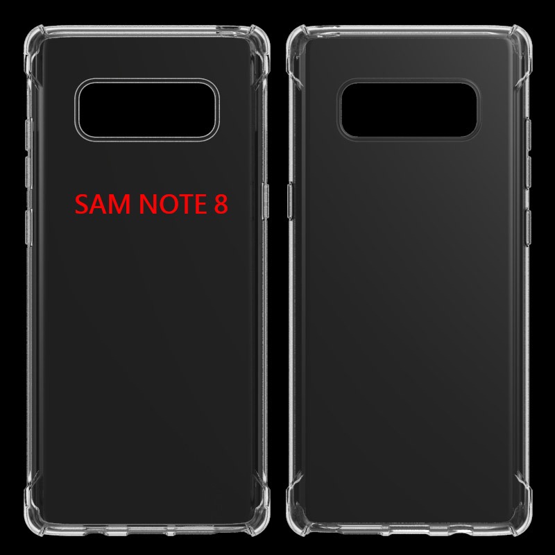 四角空壓殼 SAM三星 NOTE5/ NOTE8/NOTE9 防摔殼 │手機殼│透明軟殼 - 酷酷魔手機配件