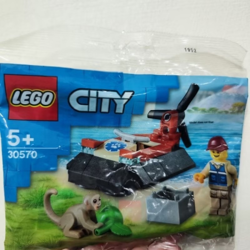 LEGO 30570 野外救援氣墊船 polybag 全新未拆 - GC01 - iOPEN Mall