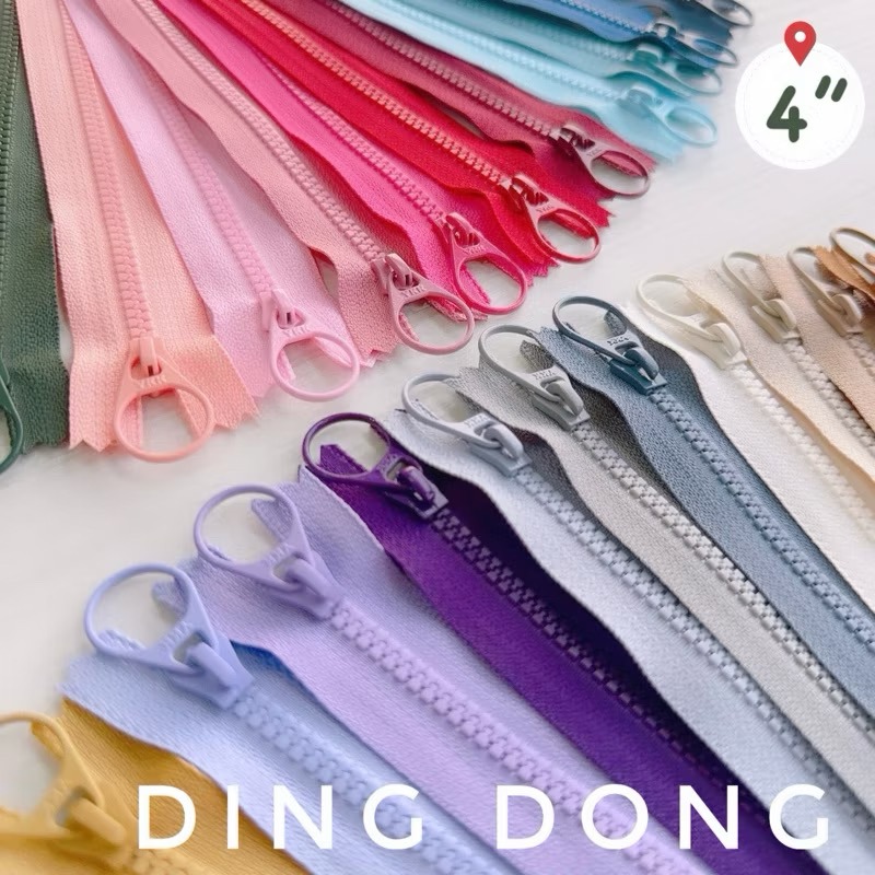 【叮咚Diy】YKK拉鍊-3V單色易開罐、拉罐頭4英吋拉鍊、10公分拉鍊、拉鍊、拉鏈、3V拉鍊、3V拉鏈、塑鋼拉鍊 - 叮咚diy手作材料坊 - iOPEN Mall