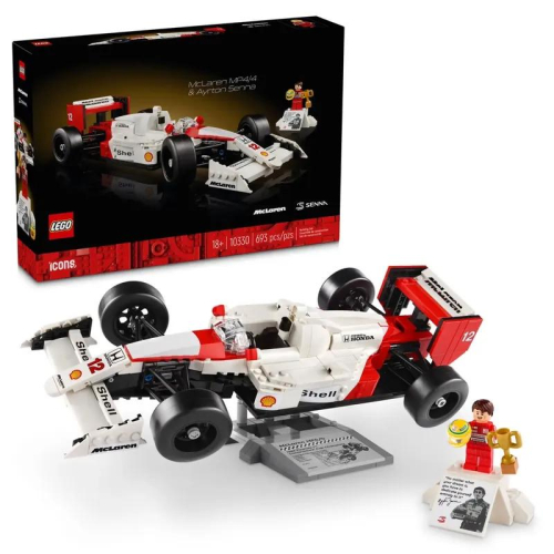 ⭐️ STAR GOLD 積金 ⭐️ LEGO 樂高 ICONS系列 10330 麥拉倫 MP4/4 艾爾頓 冼拿 - STAR GOLD 積 ...