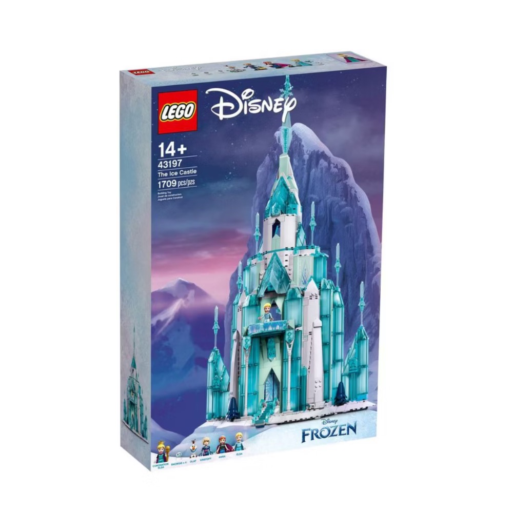 [阿基米鵝]LEGO 43197 冰雪奇緣 冰雪城堡 全新未拆 （已絕版） - 阿基米鵝的樂高小舖 - iOPEN Mall