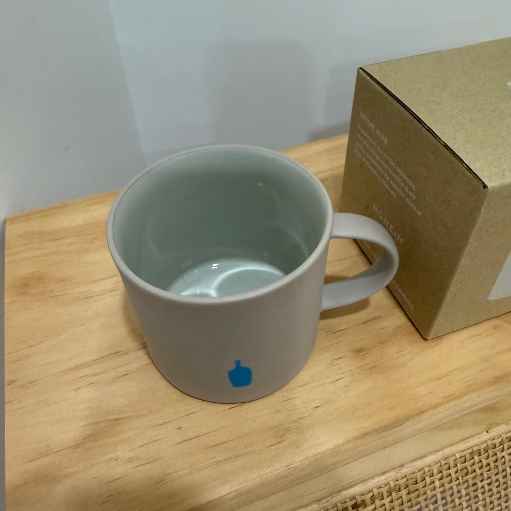 全新日本帶回🇯🇵 藍瓶 Blue bottle Moheim Stone Mug 石杯 灰色 手工 馬克杯 聯名 - Chun select ...