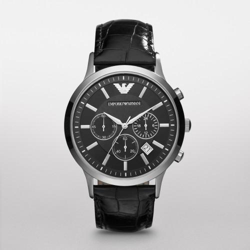 EMPORIO ARMANI 亞曼尼/ AR2447 競速時尚腕錶/黑 - 方采開發有限公司 - iOPEN Mall