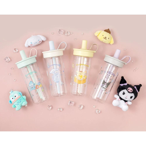 現貨 限量Lock&Lock樂扣樂扣 嚼對FUN飲吸管杯 750ml 三麗鷗聯名款 Tritan材質 大容量 手搖飲適用 - 以可愛之名 - iOPEN Mall