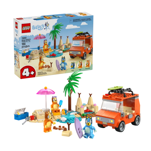 『現貨』LEGO 11202 BLUEY-布麗的海灘和家庭汽車之旅 盒組 【蛋樂寶】 - 蛋樂寶（扭蛋、轉蛋、公仔、盒玩、樂高 ...