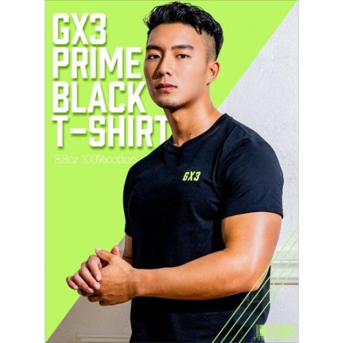 【GX3】 WEAR黑色厚磅短袖T恤 運動健身高磅數短T 1條裝 K1494 -《Men Style》 - Men Style - iOPEN ...