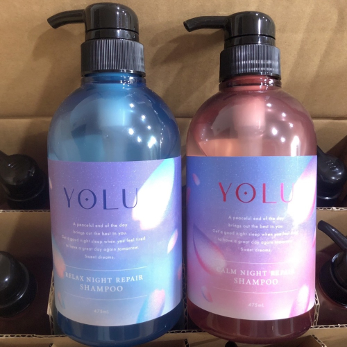 現貨🔥正品 日本YOLU 放鬆夜間修護洗髮精475ml(櫻花和玉蘭花香)春季新品！ - 日韓平價美妝 - iOPEN Mall