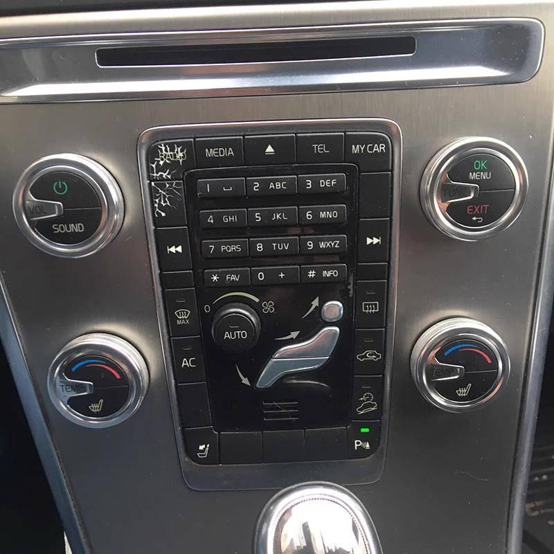 VOLVO沃爾沃S60 V60 XC60 S60L S80 V40 改裝 空調 音響 冷氣 金屬 旋鈕 - 楓昇行館 客製化水轉印 - iOPEN Mall