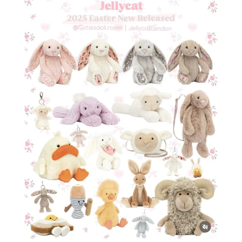 【A’sD 預購下單】Jellycat 2025復活節新品 - Aurora’s Dreambox 水極光美妝代購 - iOPEN Mall