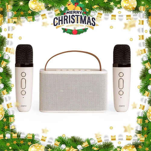 RASTO RD15 10W雙麥克風美聲多模式歡唱藍牙5.3喇叭 歡唱 PARTY 唱歌 KTV 練歌 抖音神器 - 遠鼎興業官方旗艦店 - iOPEN Mall