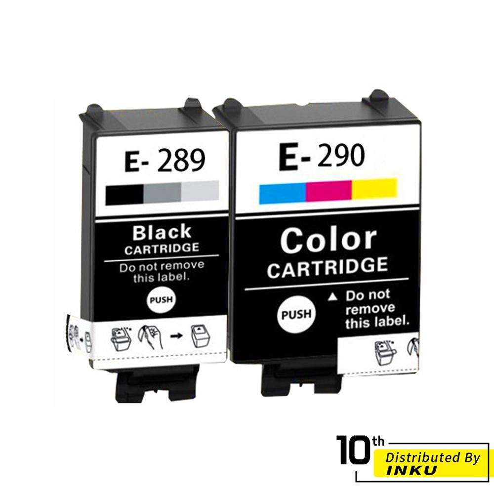 EPSON WF100 印表機墨匣 T289黑色 T290彩色 墨水盒 - 鑫德科技