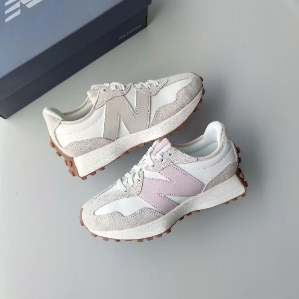 0113收單【NEW BALANCE 327 復古休閒鞋(淡奶茶/莫蘭迪粉)】 - Boat shop 日韓服飾 美妝 - iOPEN Mall